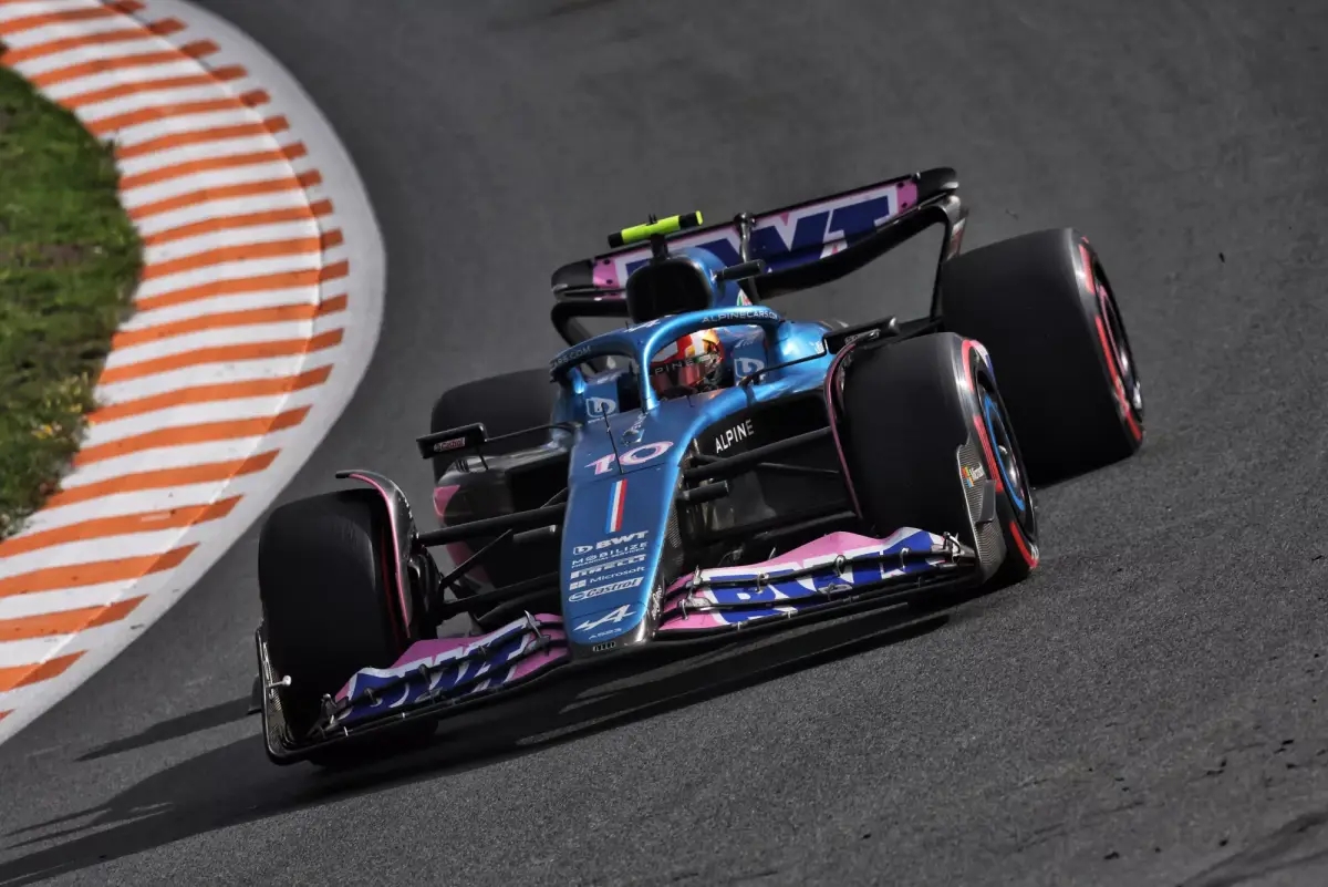 Gasly se siente lastrado por un Alpine A523 diseñado según las ...