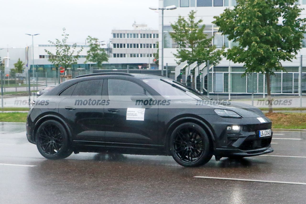 El nuevo Porsche Macan eléctrico descubre su diseño después de un largo ...