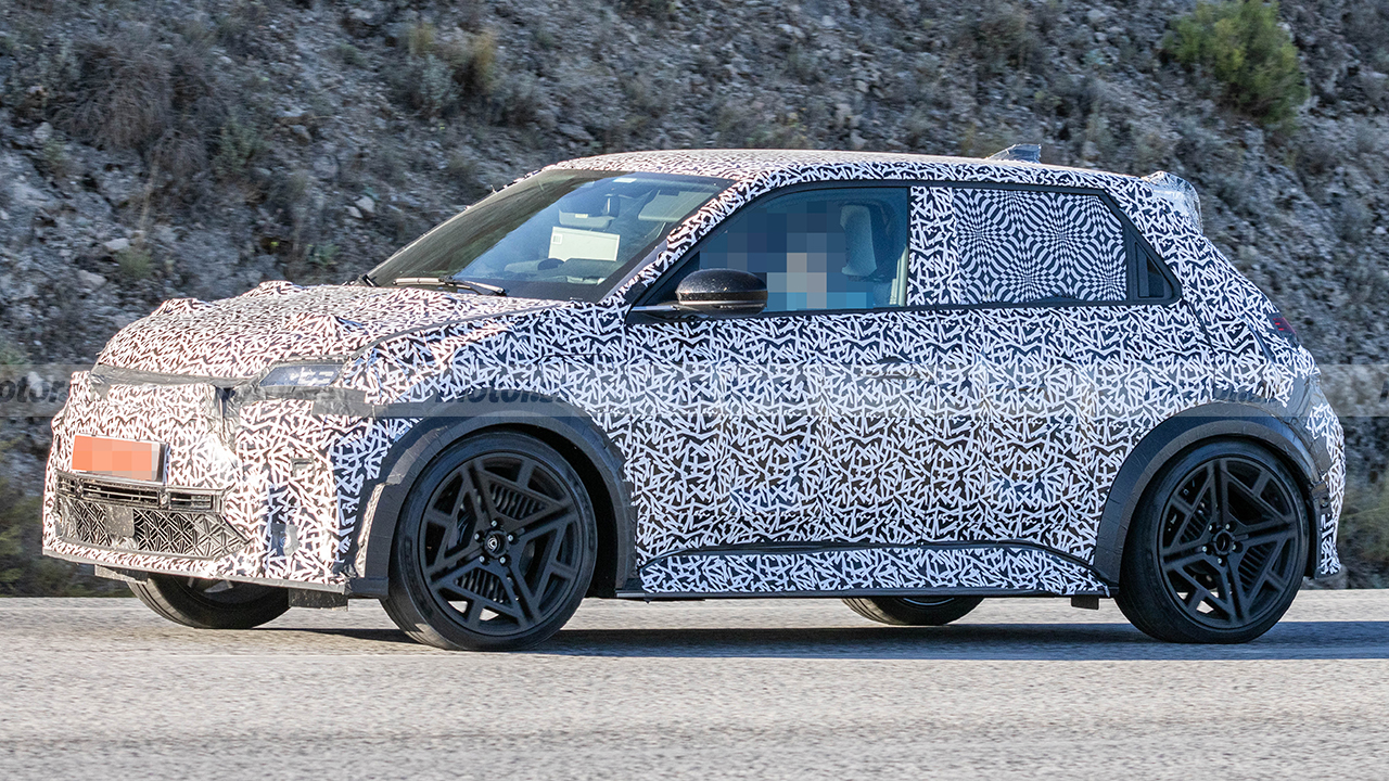 El primer coche eléctrico de Alpine pierde camuflaje, al descubierto ...