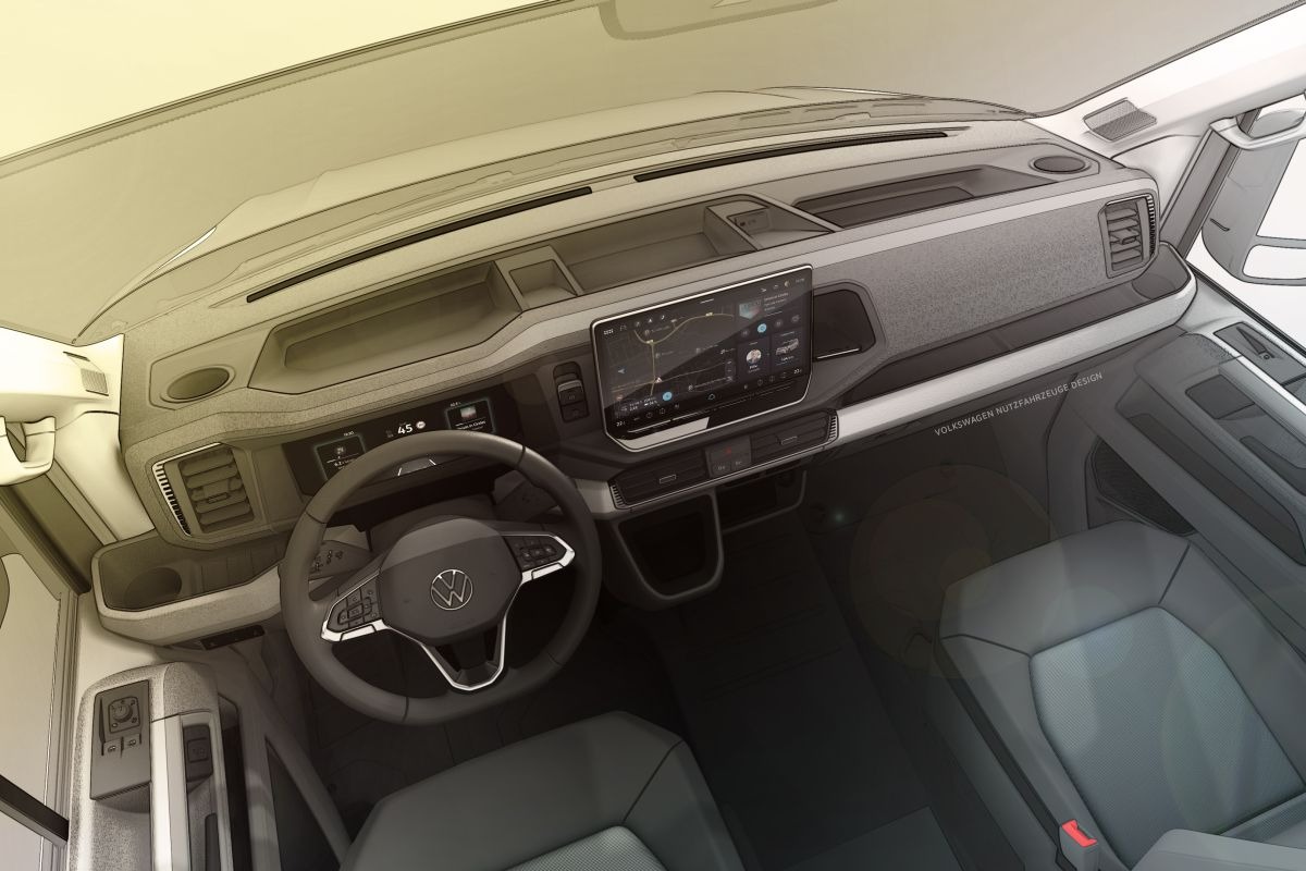 Volkswagen anuncia novedades en la Crafter, el interior del nuevo ...