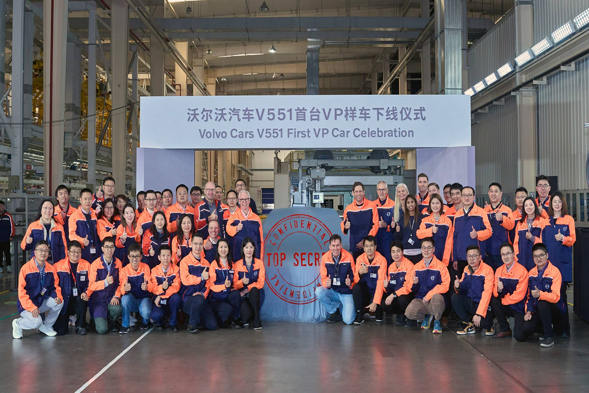 El Volvo ES90 se acerca, la primera berlina eléctrica de lujo de la ...