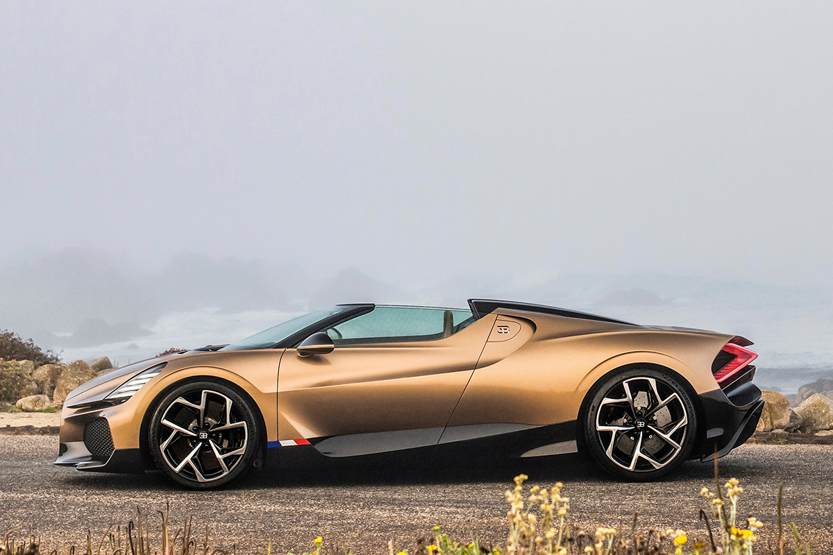 La historia del Bugatti W16 Mistral, un hypercar descapotable único en ...