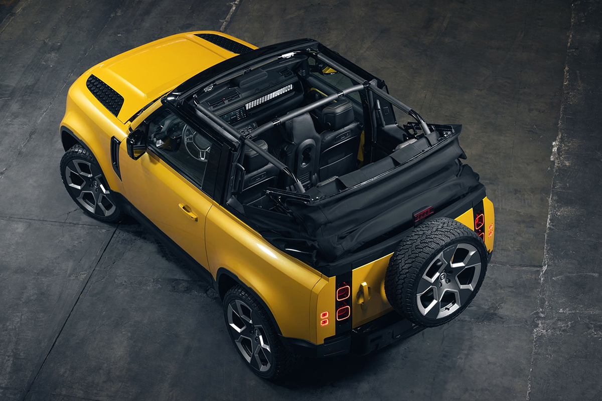 Heritage Customs cumple sueños, transforma al Land Rover Defender en un ...
