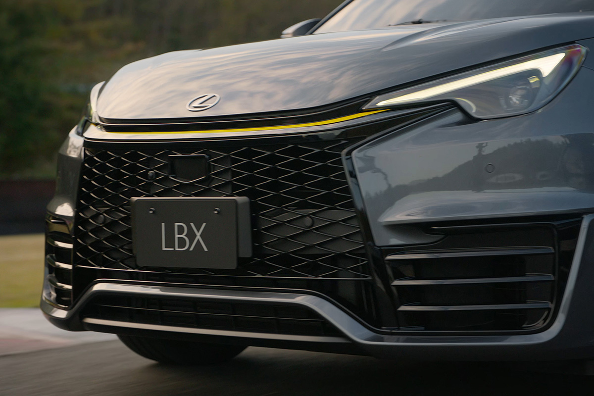 El nuevo Lexus LBX vislumbra una versión deportiva de muy altos vuelos ...