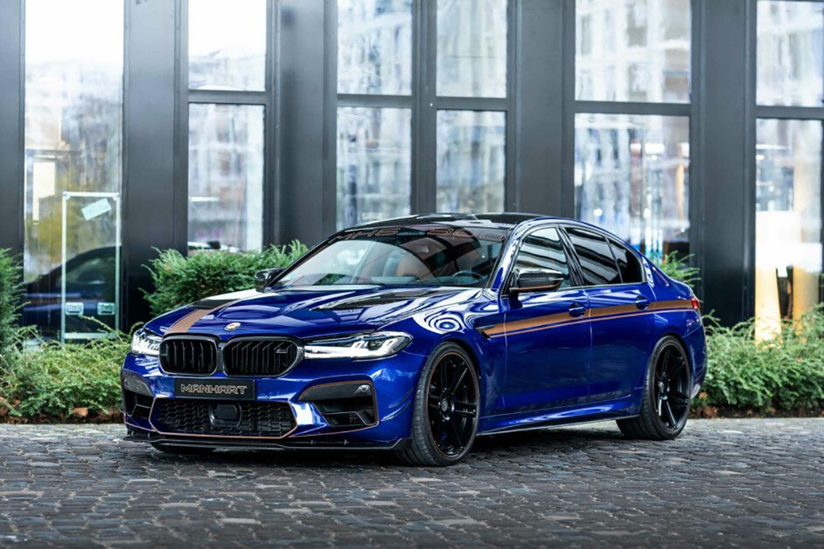 El BMW M5 Competition más exclusivo está firmado por MANHART, cuando no existe límite en la ...