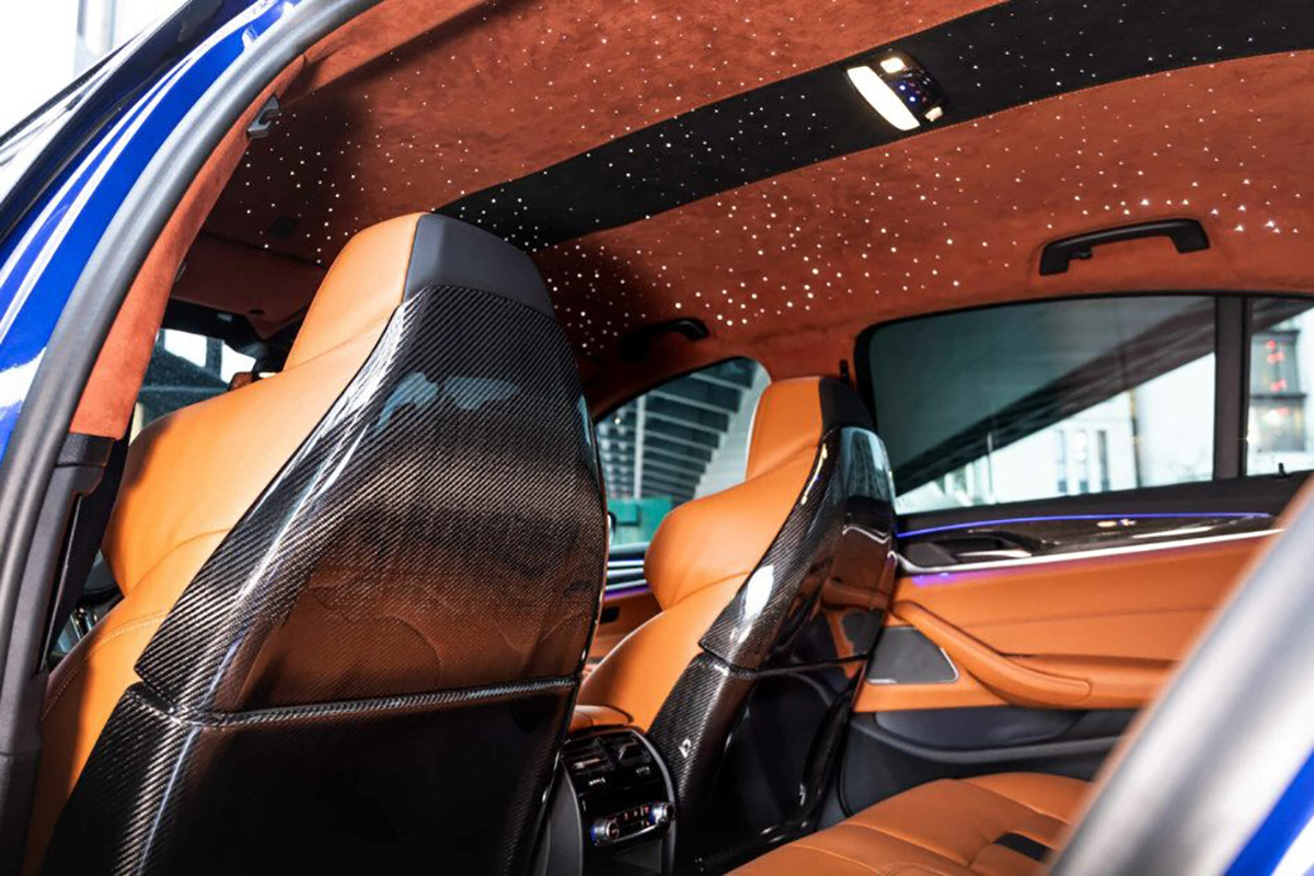 El BMW M5 Competition más exclusivo está firmado por MANHART, cuando no existe límite en la ...