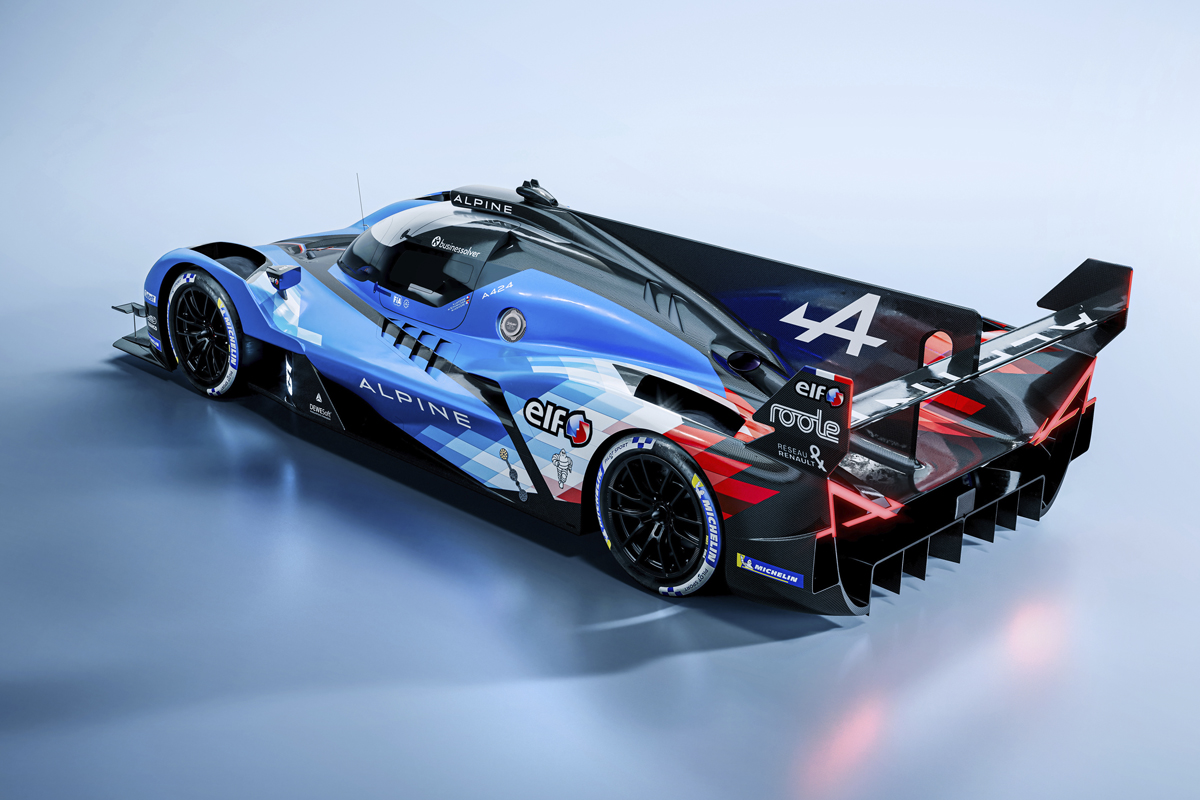 El Alpine A424 LMDh, protagonista en una gran presentación junto al ...