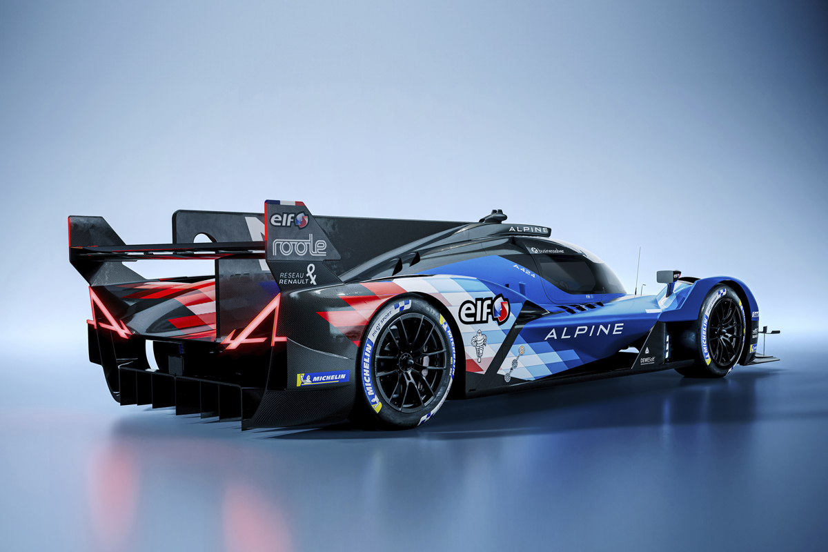 El Alpine A424 LMDh, protagonista en una gran presentación junto al ...