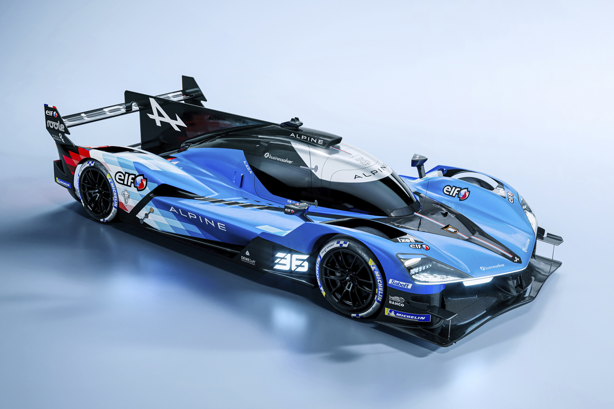 El Alpine A424 LMDh, protagonista en una gran presentación junto al ...