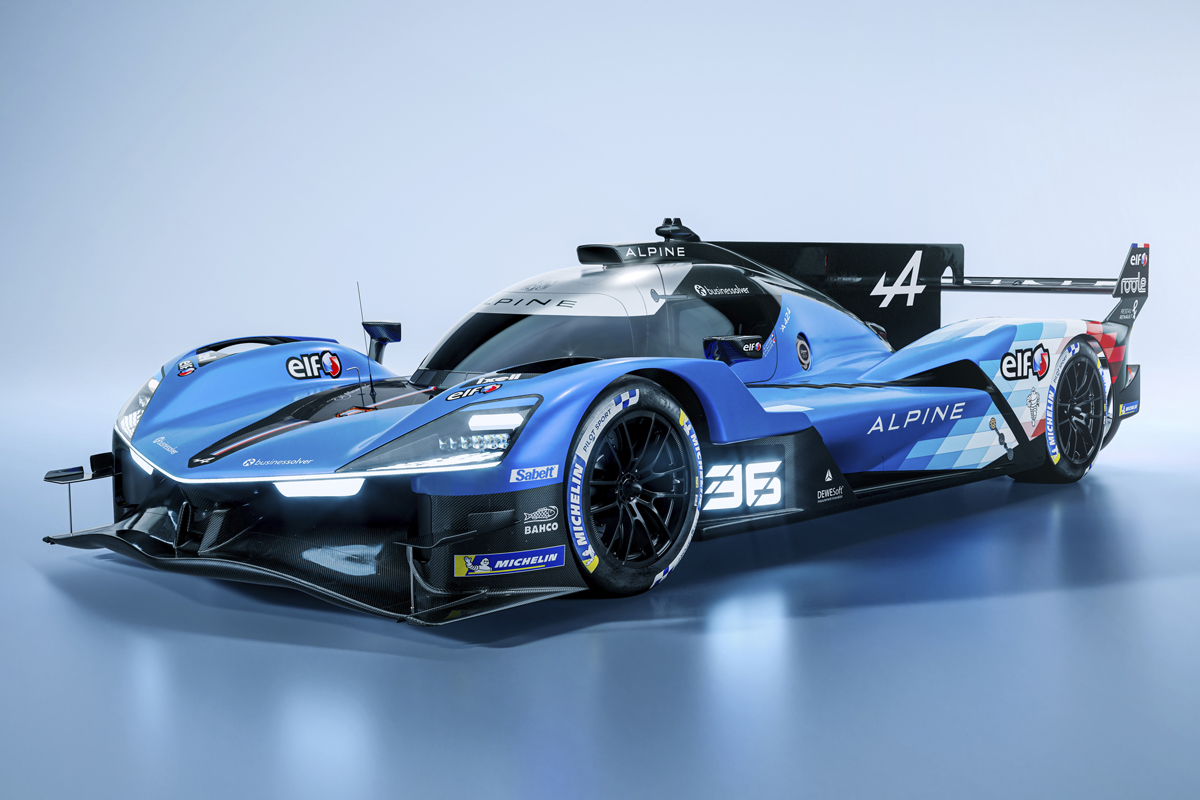 El Alpine A424 LMDh, protagonista en una gran presentación junto al ...