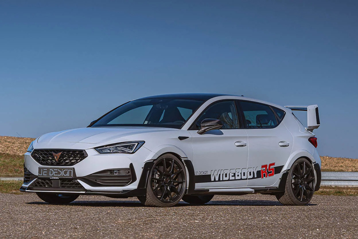 ¿Tienes un CUPRA León y quieres más agresividad? Este kit de JE Design ...