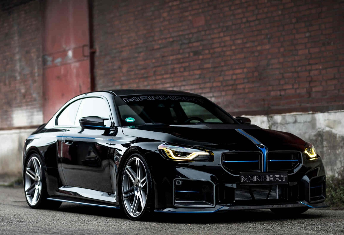 Tan irresistible como poderoso, el BMW M2 de MANHART es el compacto más deportivo del mundo con ...