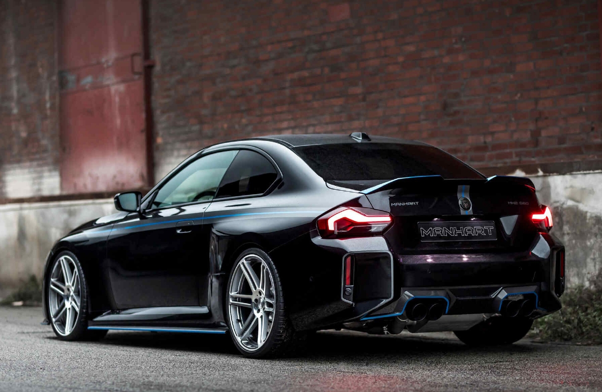 Tan irresistible como poderoso, el BMW M2 de MANHART es el compacto más deportivo del mundo con ...