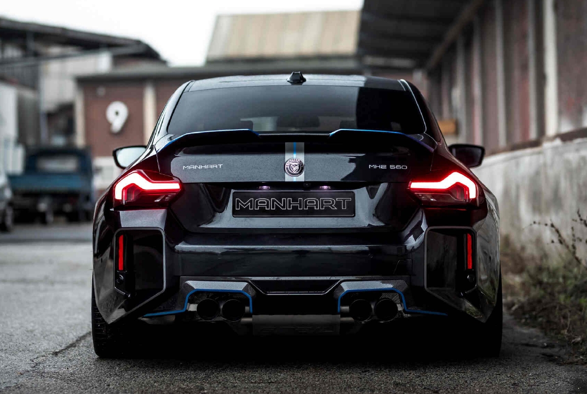 Tan irresistible como poderoso, el BMW M2 de MANHART es el compacto más deportivo del mundo con ...