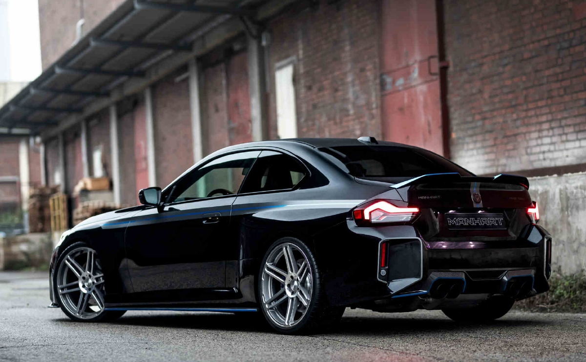 Tan irresistible como poderoso, el BMW M2 de MANHART es el compacto más deportivo del mundo con ...