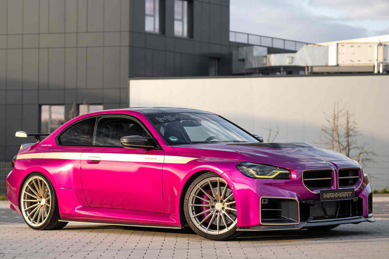 Este BMW M2 con un look tan atrevido está firmado por MANHART y no te imaginas el rendimiento ...