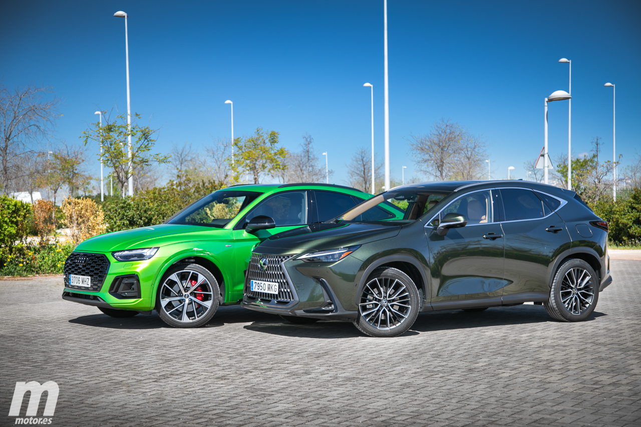 Comparativa Lexus NX vs Audi Q5 Sportback, dos cara de distinta moneda ...