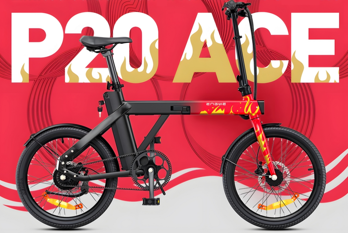 Engwe P20 Ace LE, una eBike con correa de carbono y 100 km de autonomía ...
