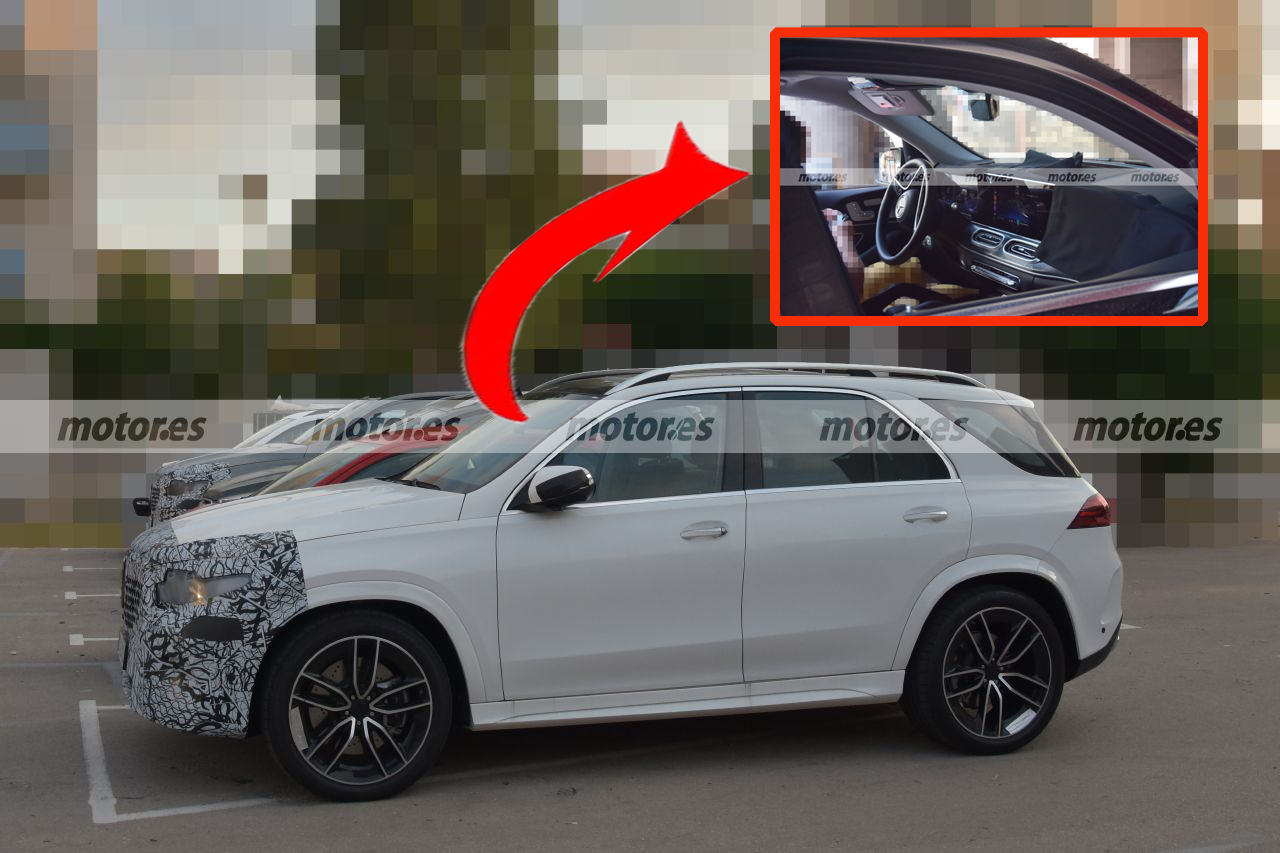 ¿Error o descuido? El nuevo Mercedes GLE 2026 deja al descubierto gran parte de su novedoso y ...