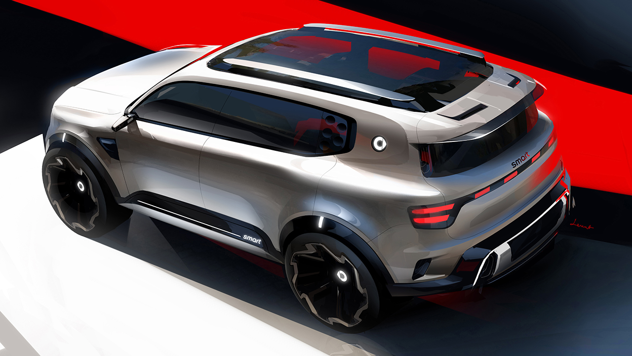 Asómate al interior del nuevo smart #5, un SUV eléctrico muy familiar y ...