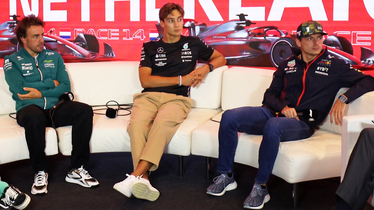 Vuelan los cuchillos entre Verstappen y Russell... y Fernando Alonso se ...