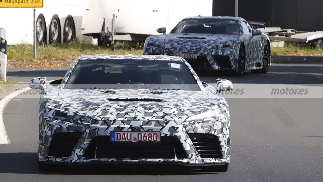 Primeras fotos espía del Lexus LFR de calle, un superdeportivo híbrido ...