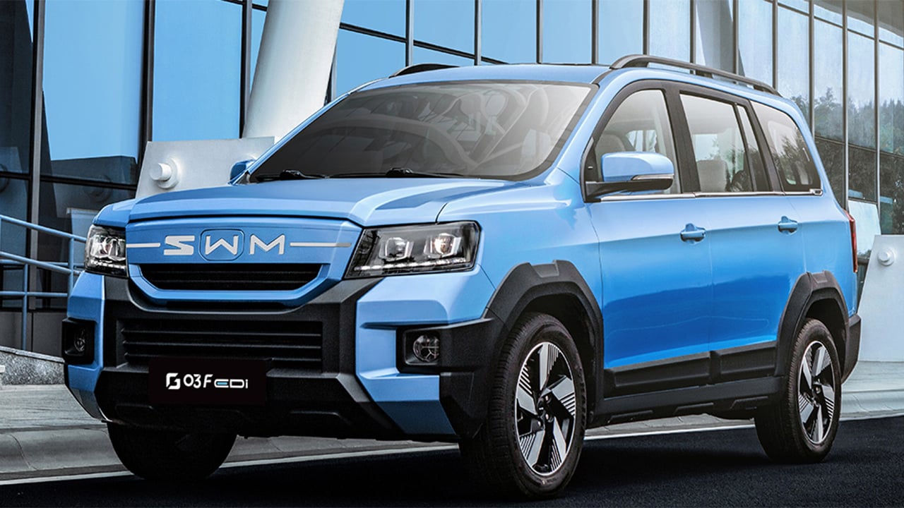 SWM asesta el golpe definitivo al Dacia Jogger con el nuevo G03F EDI, un SUV EREV de 7 plazas y ...