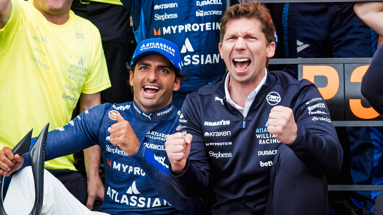 Sainz deja una marca de por vida en Vowles