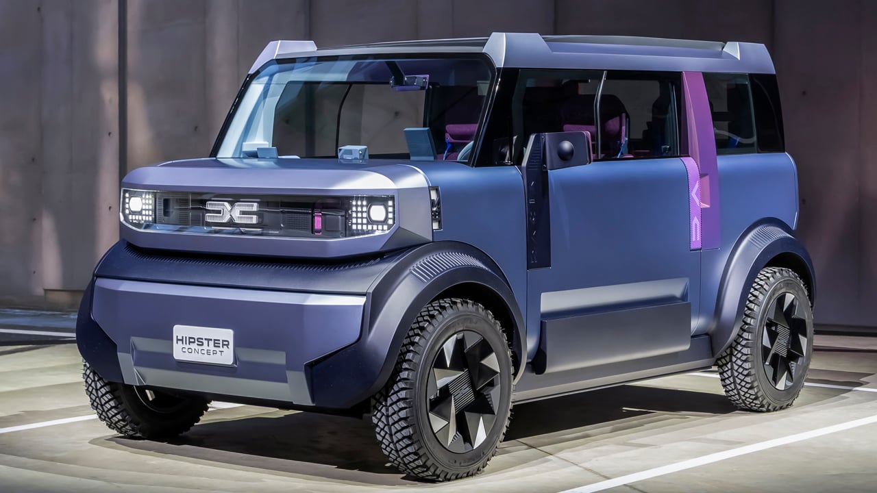 Dacia muestra su futuro eléctrico con el Hipster Concept, pequeño ...