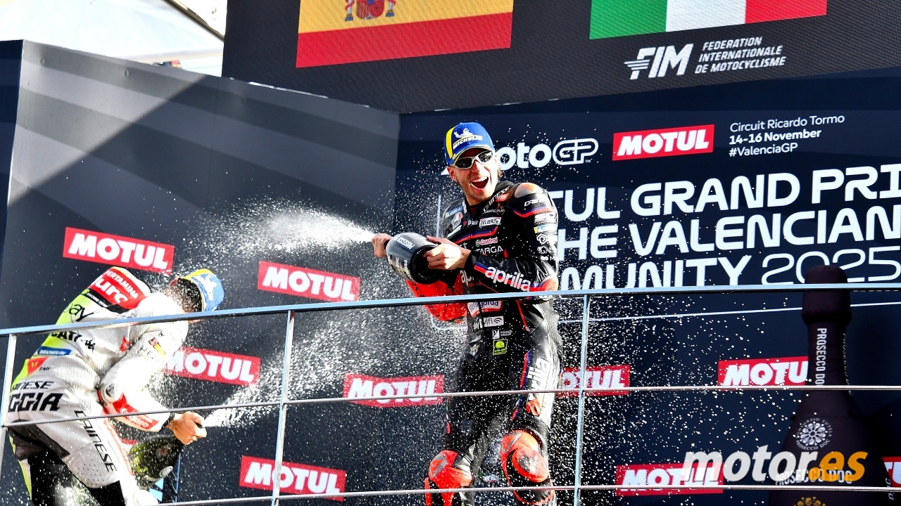 Moto GP Valencia 2025: Bezzecchi domina y Moreira es campeón de Moto 2