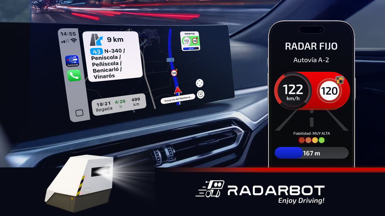 Se llama Radarbot y no solo detecta todos los radares, así te protege ...